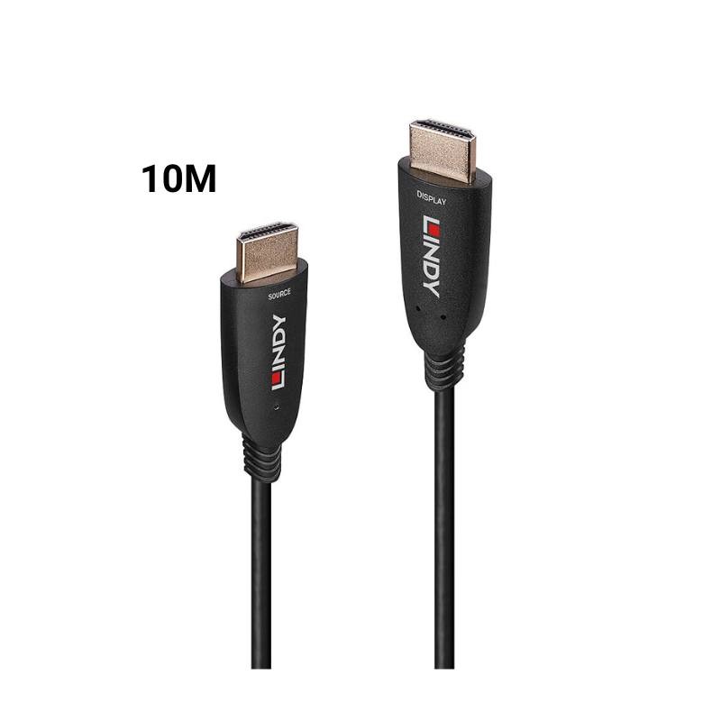 Cordon câble hybride fibre optique 10m LINDY