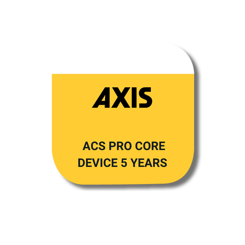 ACS PRO CORE DEVICE 5y AXIS Licence Camera Station Pro v6
