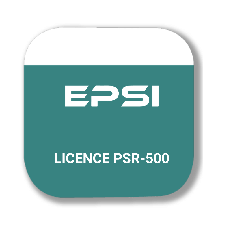 Licence radar PSR-500 EPSI Une licence par radar PSR-500